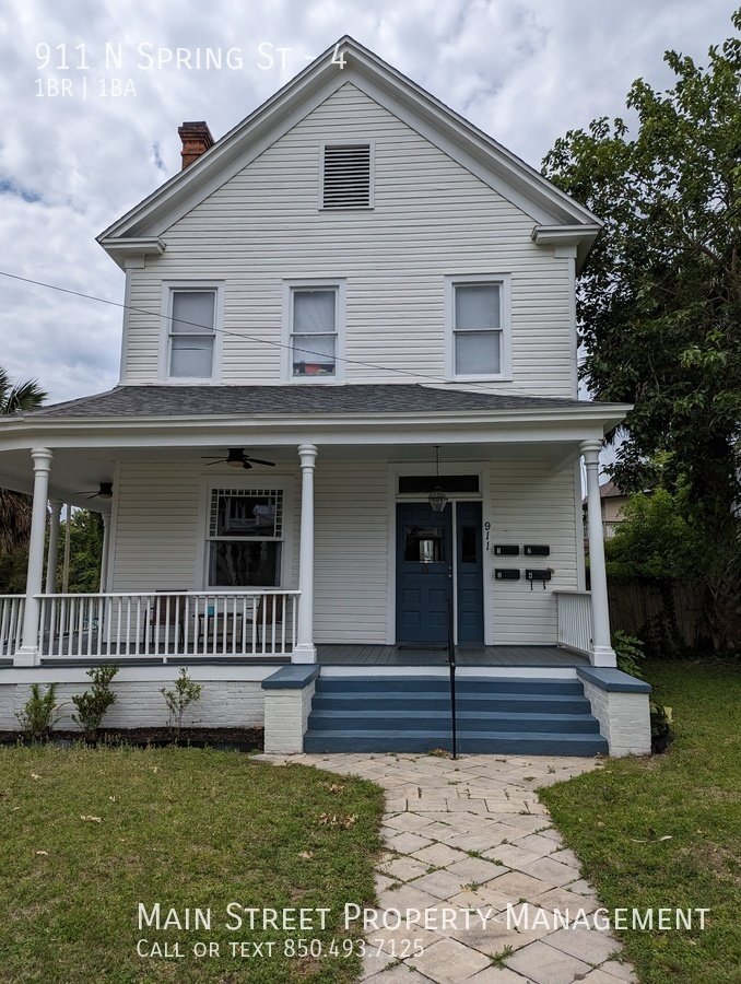 911 N Spring St 4 Pensacola, FL 32501 | Main Street Property Management